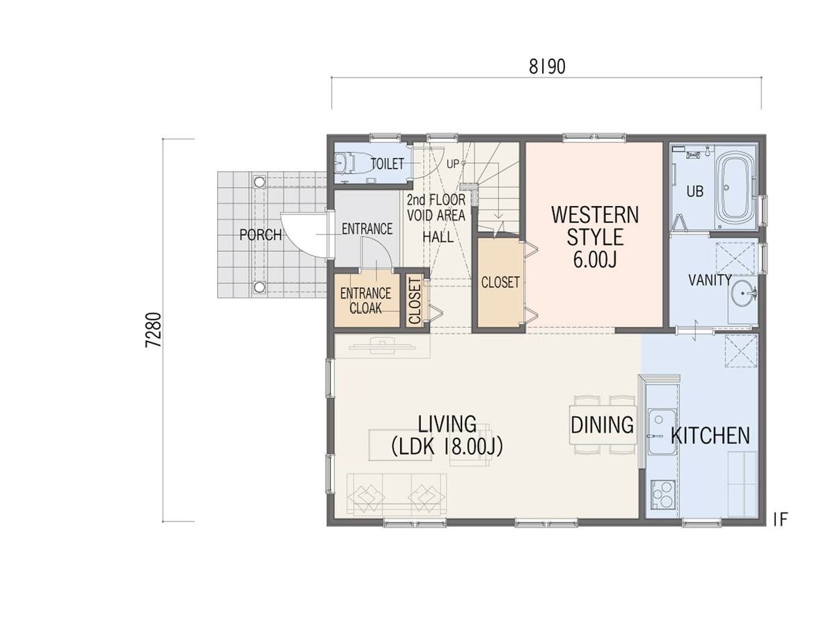 809-EW(GE)-R | Georgian ジョージアン | ハウスケッチ | ハウスケッチ セルコホーム