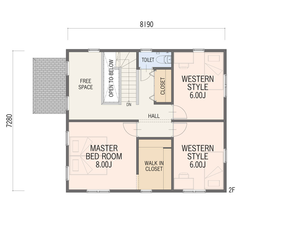 809-EW(GE)-R | Georgian ジョージアン | ハウスケッチ | ハウスケッチ セルコホーム