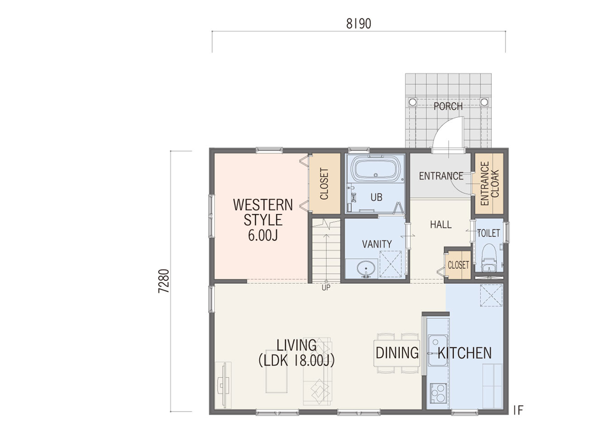 809-N(GE) | Georgian ジョージアン | ハウスケッチ | ハウスケッチ セルコホーム