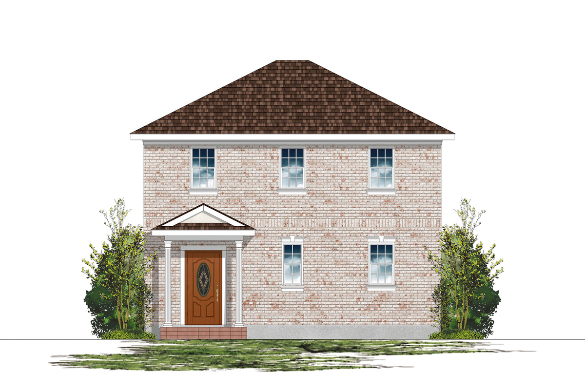 809-N(GE) | Georgian ジョージアン | ハウスケッチ | ハウスケッチ セルコホーム