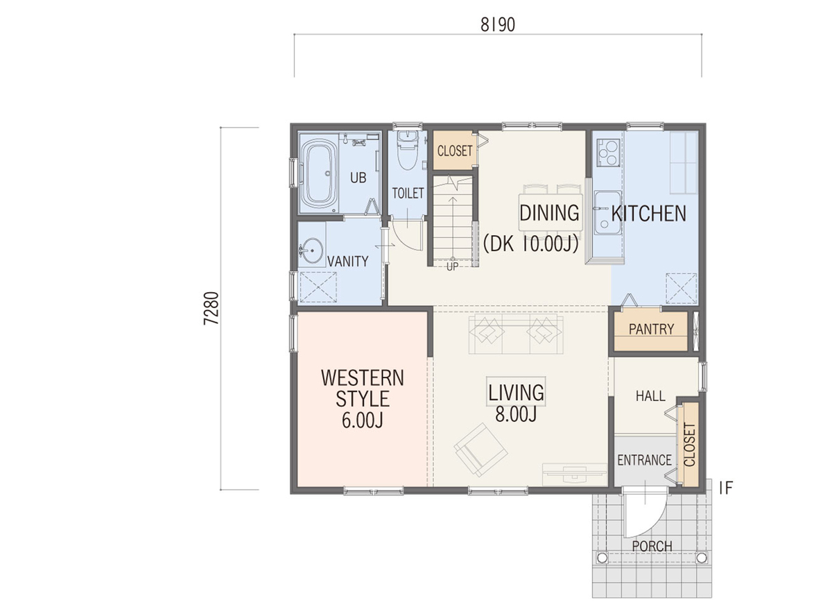 809-S(GE) | Georgian ジョージアン | ハウスケッチ | ハウスケッチ セルコホーム